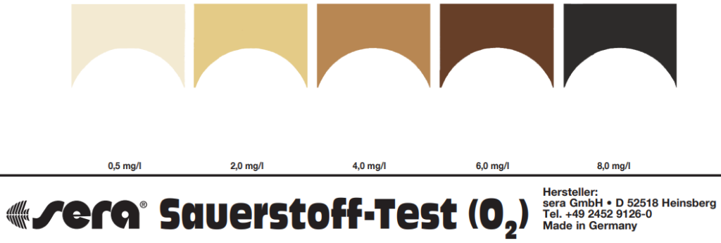 Test O2 Sera Kiểm tra nhanh Oxy trong nước